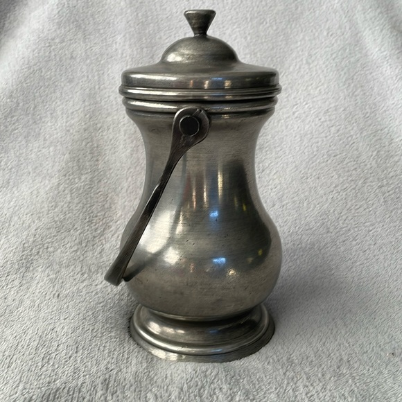 Vintage | Other | Vintage French Pewter Pot With Lid | Poshmark